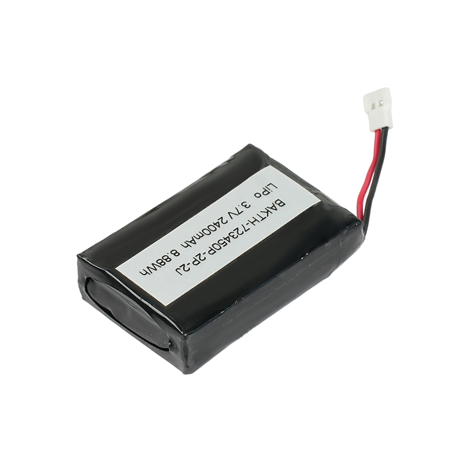 BAKTH-723450P-2P-2J, 3.7V, 2400mAh, 8.88Wh-BAKTH_ES